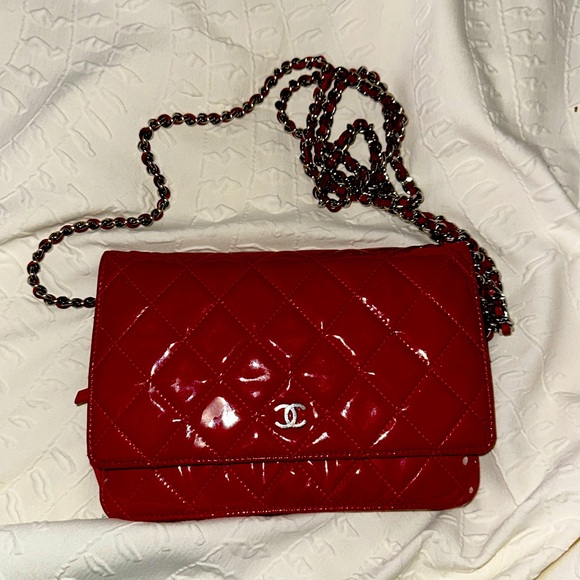 CHANEL | Bags | Red Quilted Chanel Bag Used Like New | Poshmark